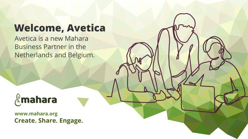 Avetica is nu ook Mahara Business Partner - Avetica